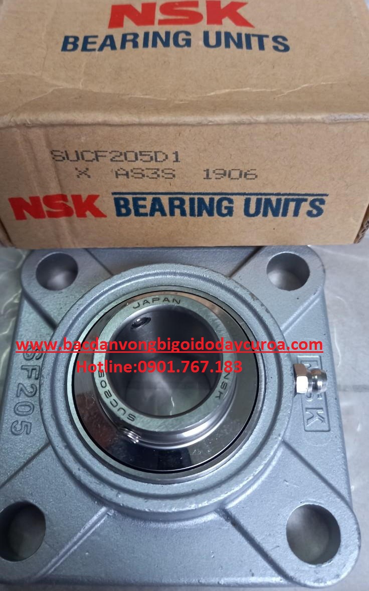 GỐI ĐỠ VÒNG BI BẠC ĐẠN INOX SF205 F205 - vòng bi bạc đạn ổ bi gối đỡ ...
